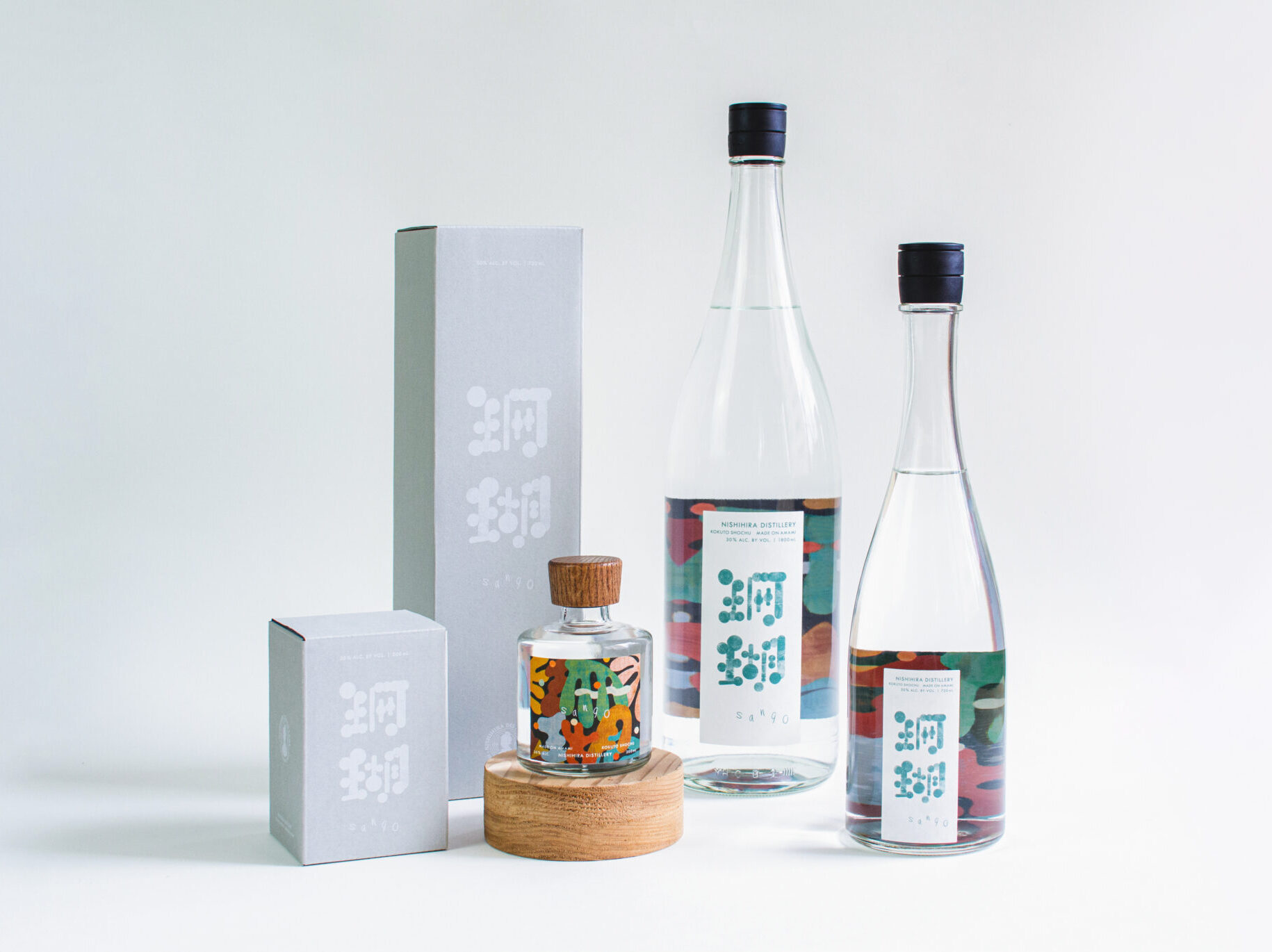 HAGISO Inc. | 西平酒造｜黒糖焼酎「珊瑚」リニューアル